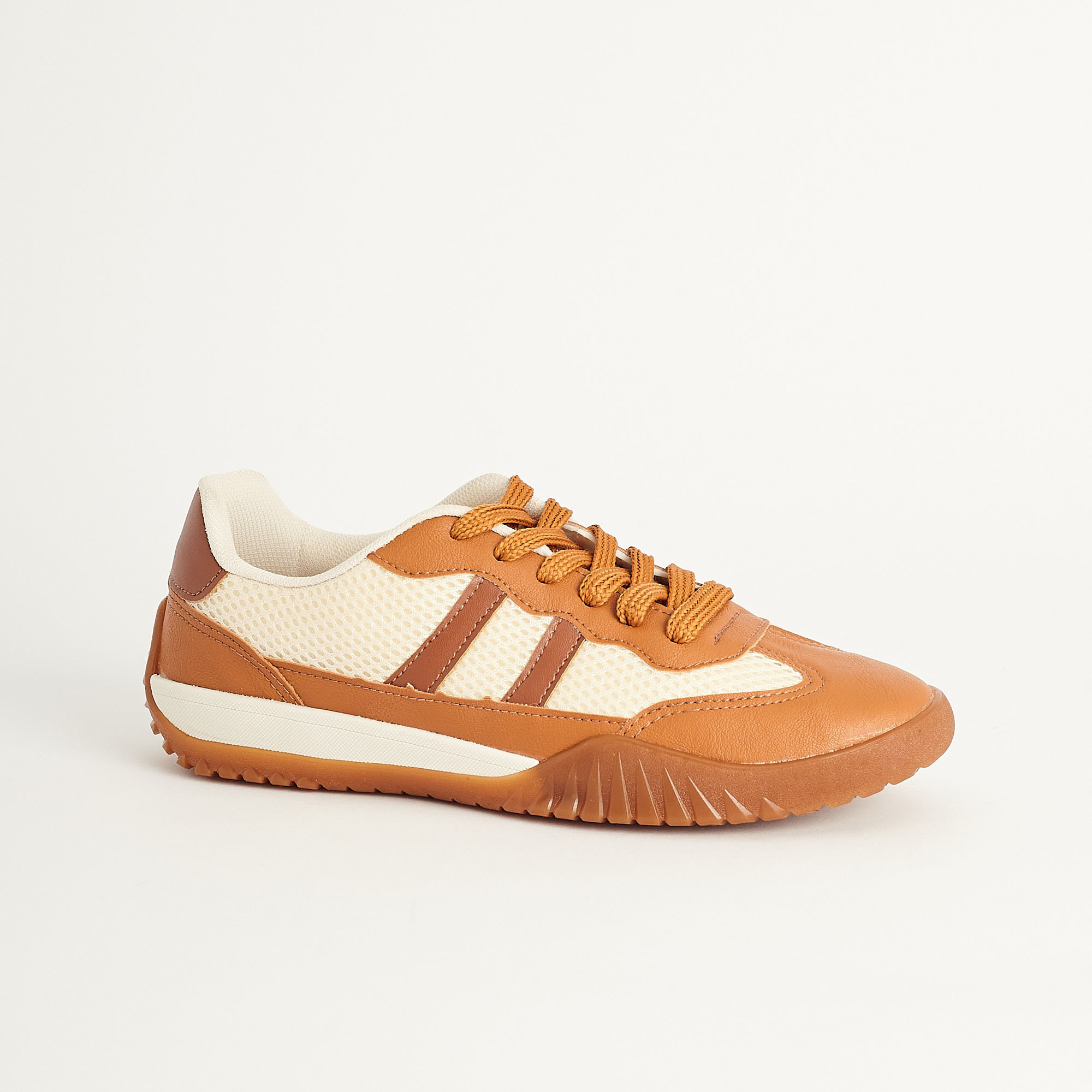 Tênis Urban Mesh - CARAMELO/OFF WHITE | Sapatella